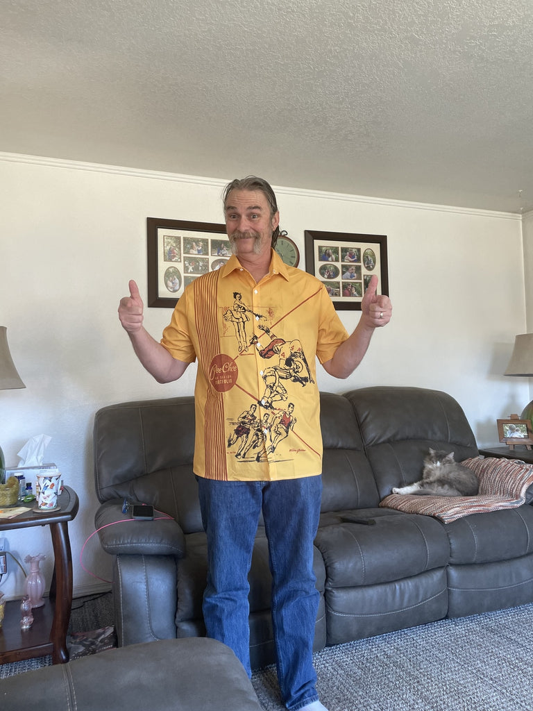 Men's Pee Chee Folder Front and Back Cover Nostalgia Shirt – Eleven Oasis